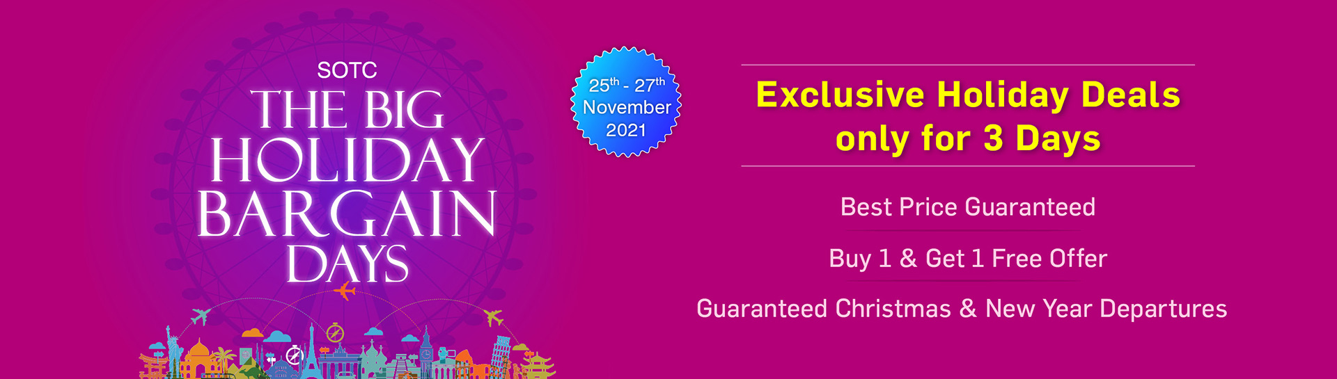 SOTC Big Bargain Days