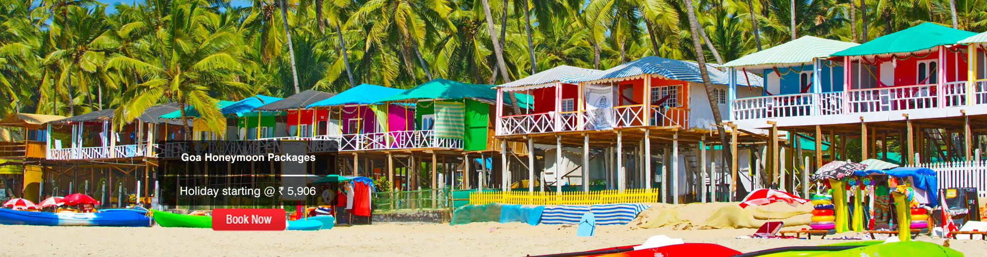 Goa Honeymoon Packages: Book Honeymoon Trip To Goa Online | Sotc